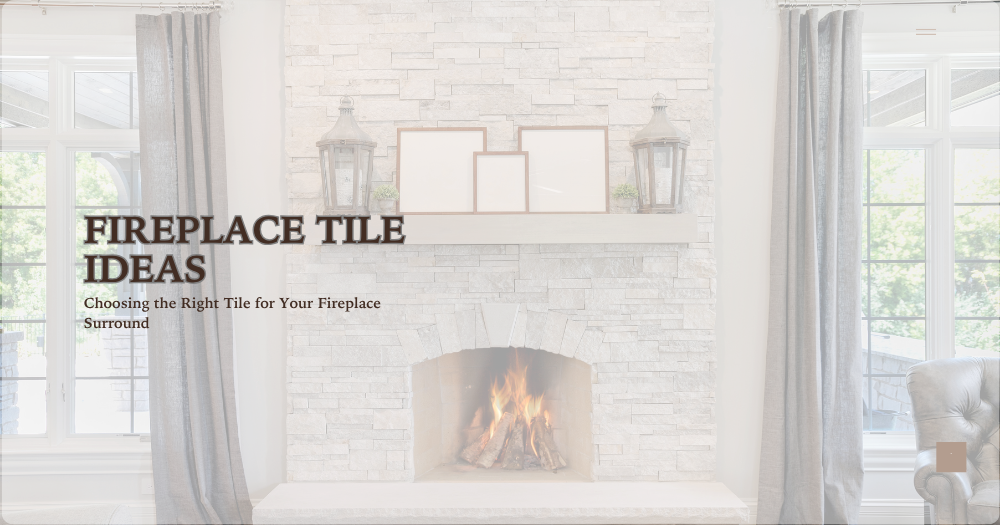 white stone fire surround