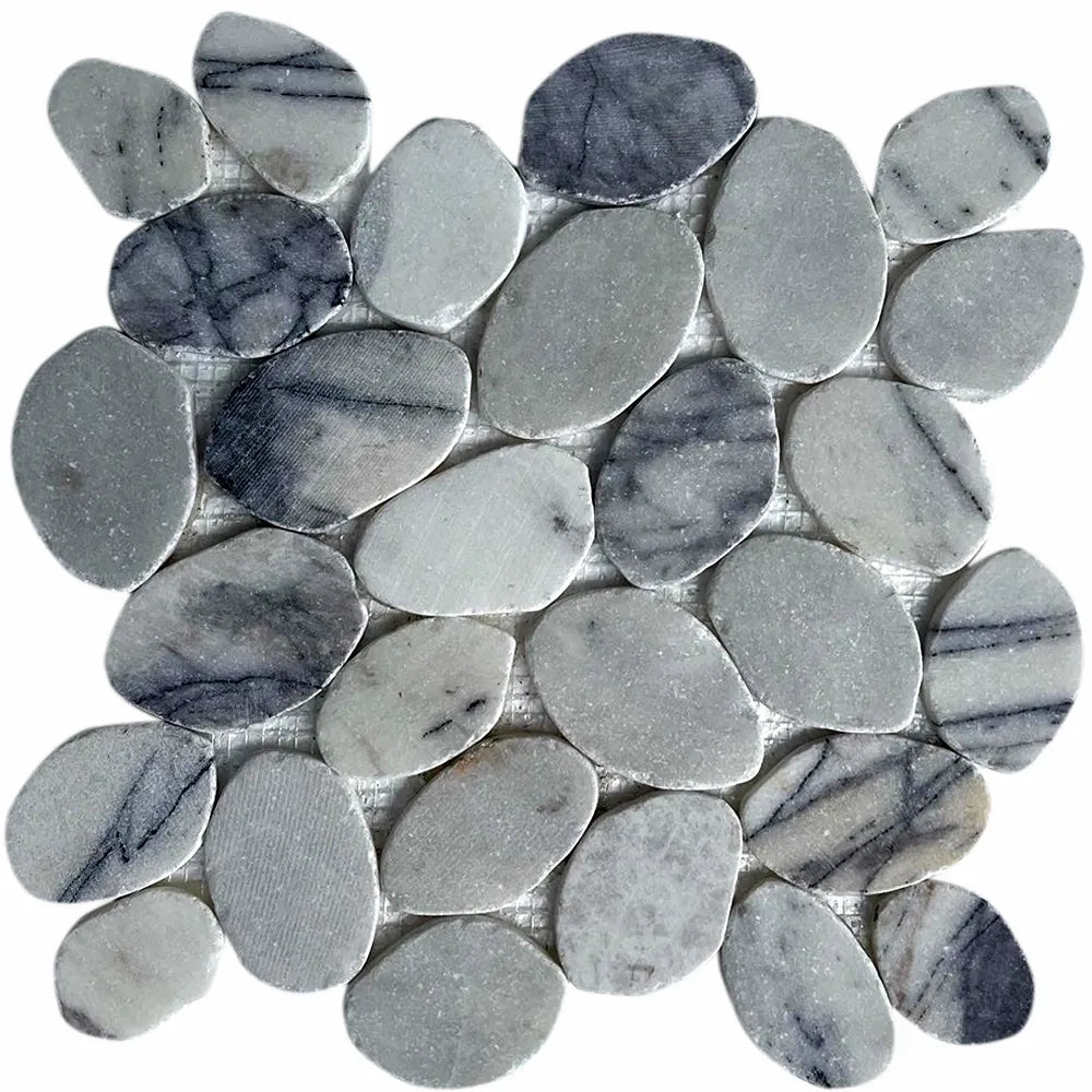 Milas Lilac XL Jumbo Sliced Pebble | Pebble Tile Shop