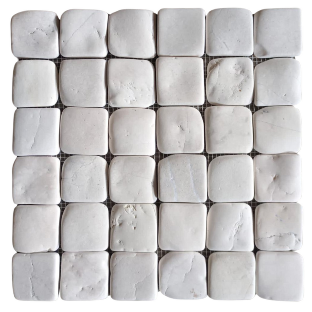 Square Cut Stone Mosaic Tiles | Pebble Tile Shop