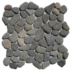 Island Grey Pebble Tile | Pebble Tile Shop