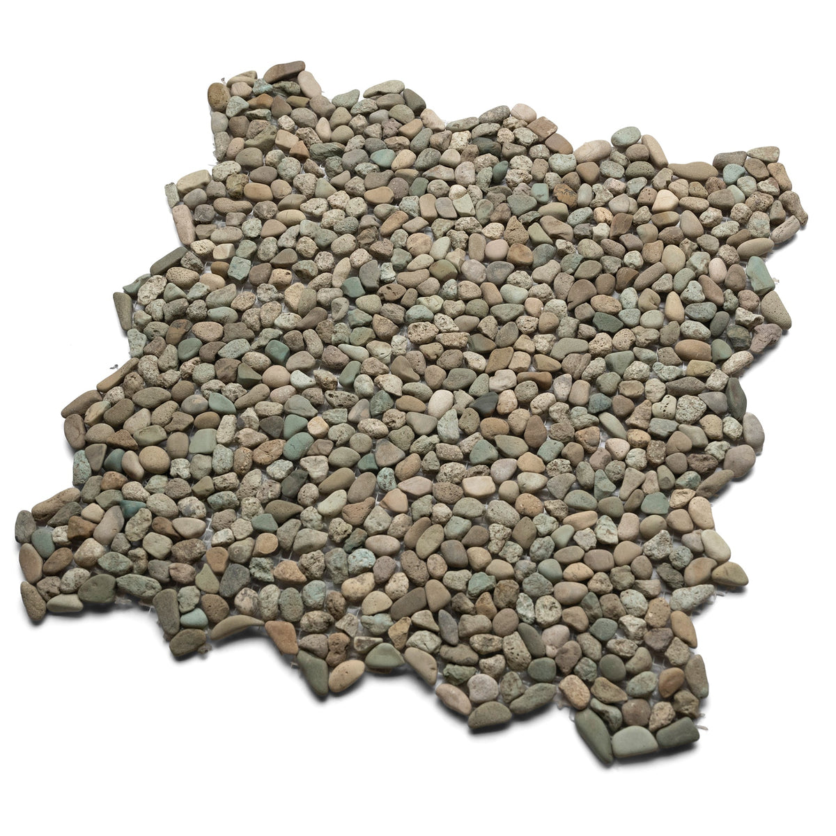 Mini Sea Green Pebble Tile | Pebble Tile Shop