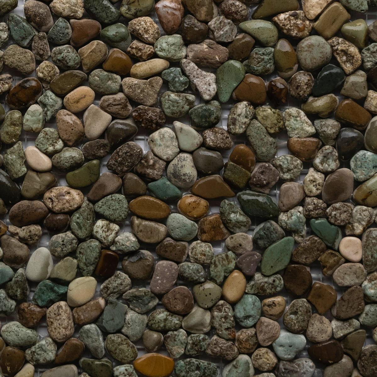 Mini Sea Green Pebble Tile | Pebble Tile Shop