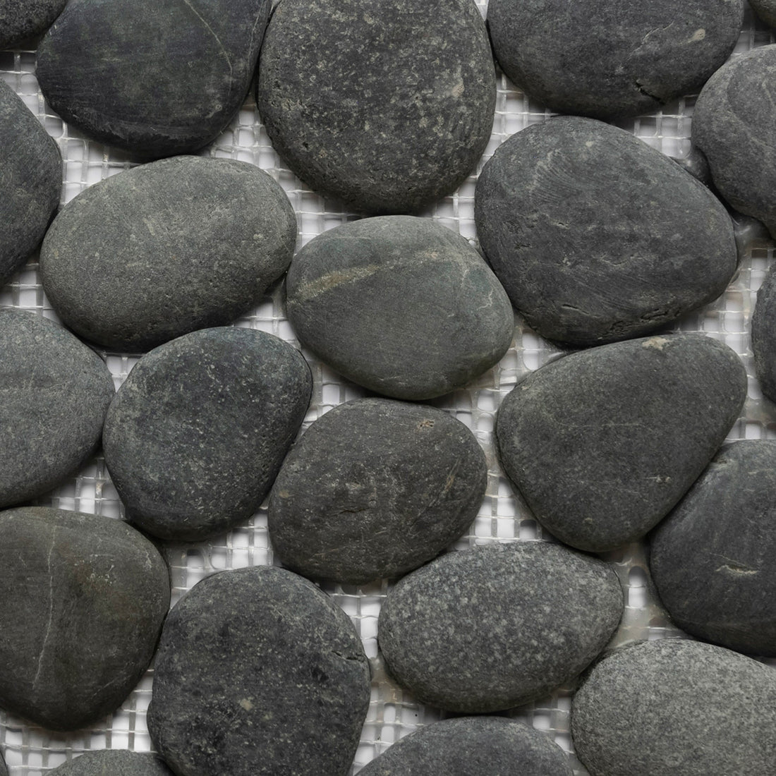 Charcoal Black Pebble Tile | Pebble Tile Shop
