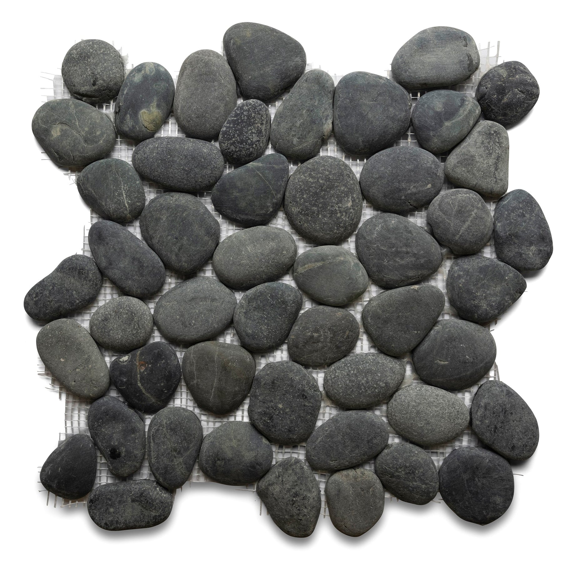 Charcoal Black Pebble Tile | Pebble Tile Shop