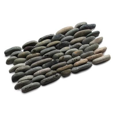 Buy Standing Pebble Stone Border | Pebble Tile Shop